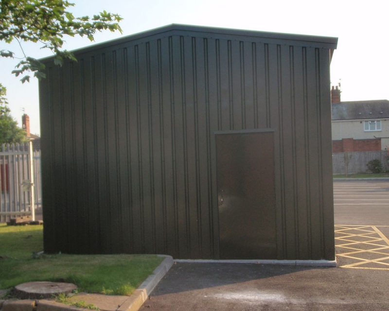 Steel Storage Buildings - Hanson Industrial Steel Buildings